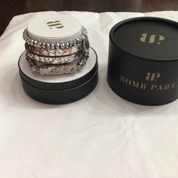 Bomb Party | Jewelry | Bomb Party Bracelets Set Of Three Brand New In ...